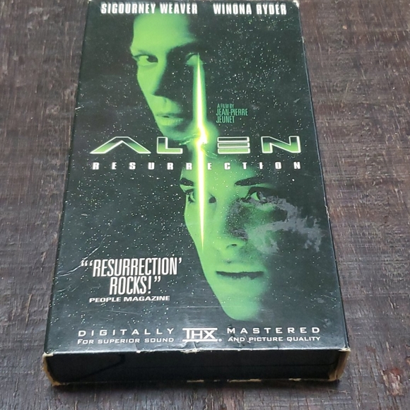Other | Vintage Alien Resurrection Vhs Tape 1997 | Poshmark